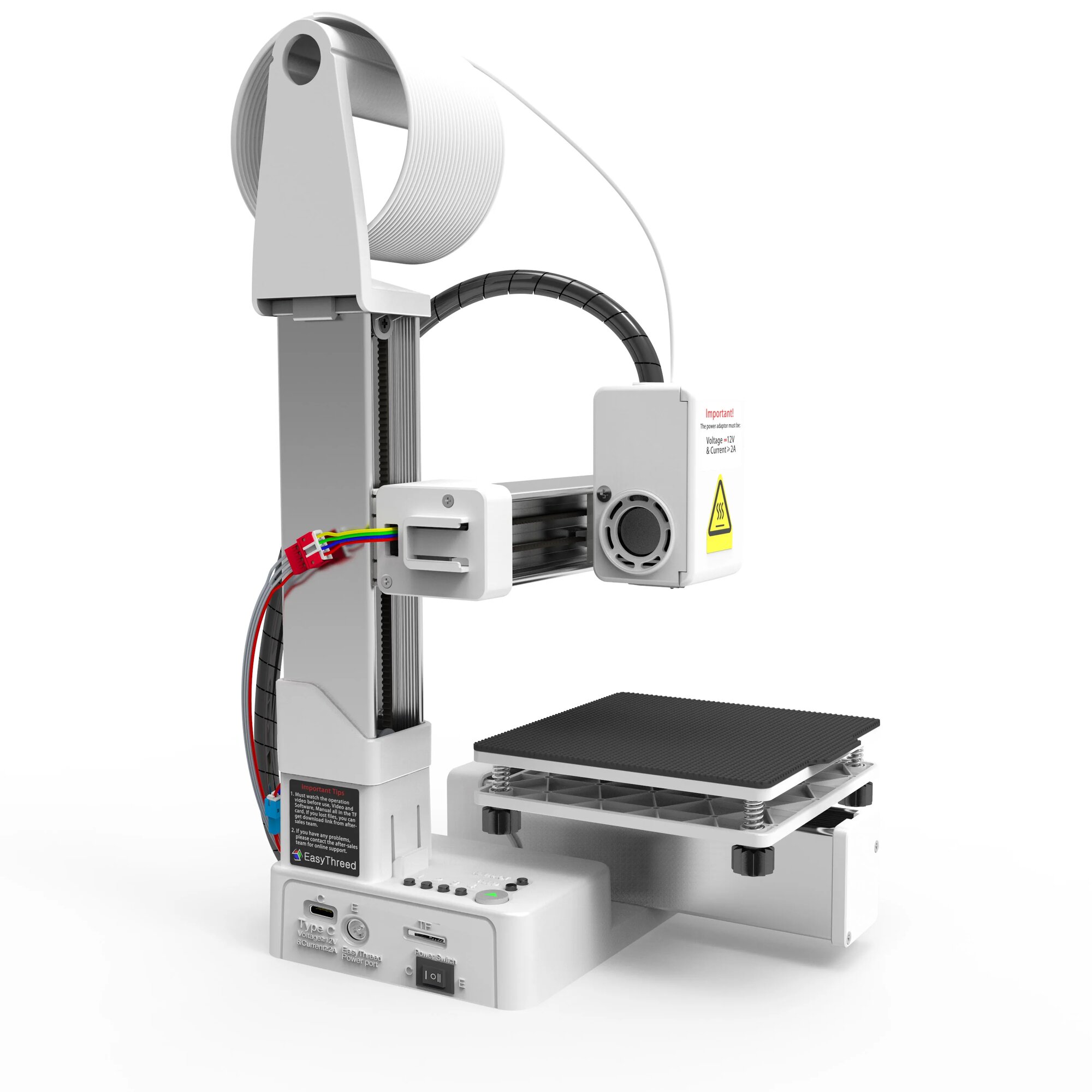 3D Maliang мини-принтер K7/K9/K10/X ЕС, K10-White