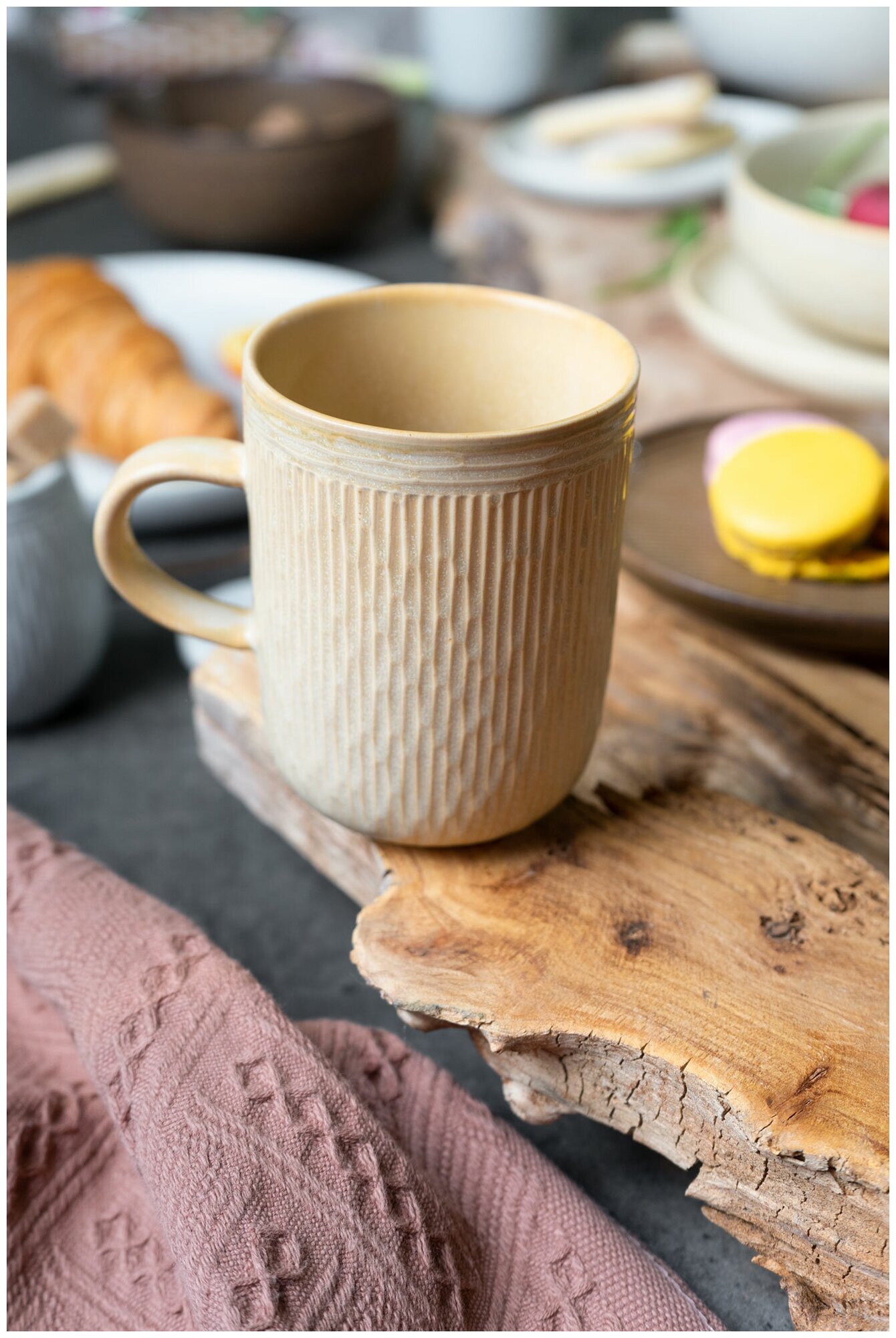 Кружка BILLIBARRI "Old Stream" 350 мл Khaki