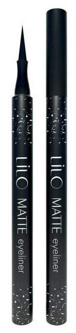 Подводка для глаз фломастер LILO MATTE LINER черная