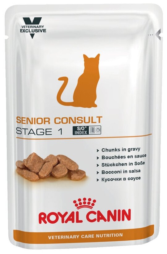 Влажный корм для пожилых кошек Royal Canin Senior Consult Stage 1 ...