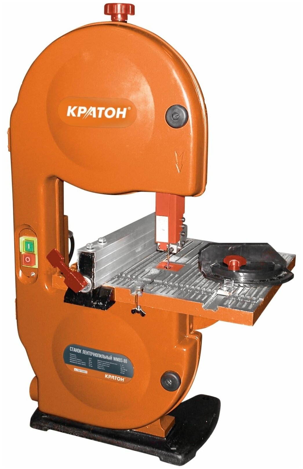 Ленточнопильный станок Кратон WMBS - 80, 4 01 08 001