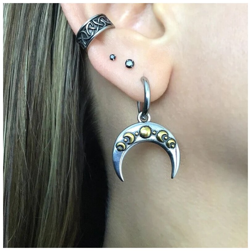 Серьги-трансформеры Starfallshop