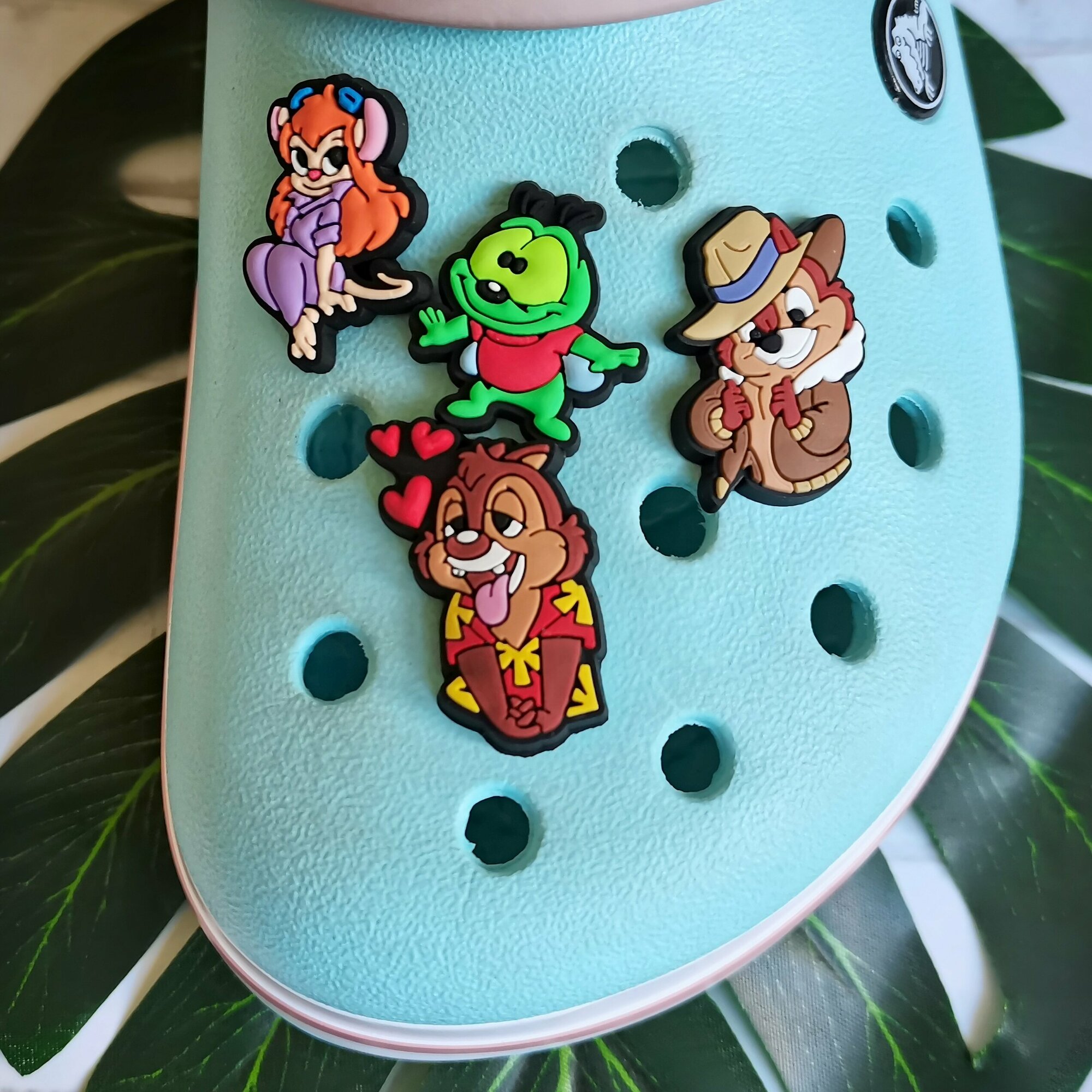 Джибитсы для Crocs Чип и Дэйл Вжик Гаечка — фото 1