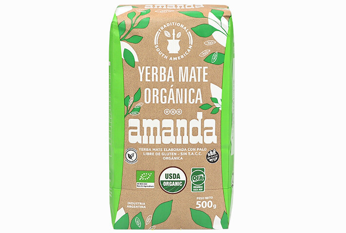 Мате чай Amanda Organic, 500 гр. (Аргентинский органический) (йерба матэ)