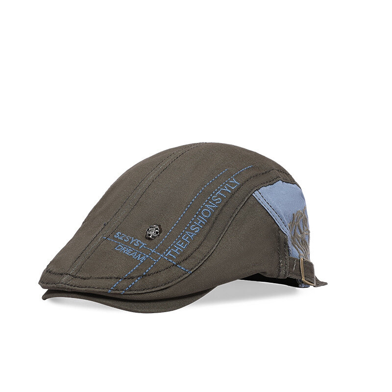 Ретро Гонконг и Тайвань мужские и женские шляпы весна и осень фуражки береты фуражки