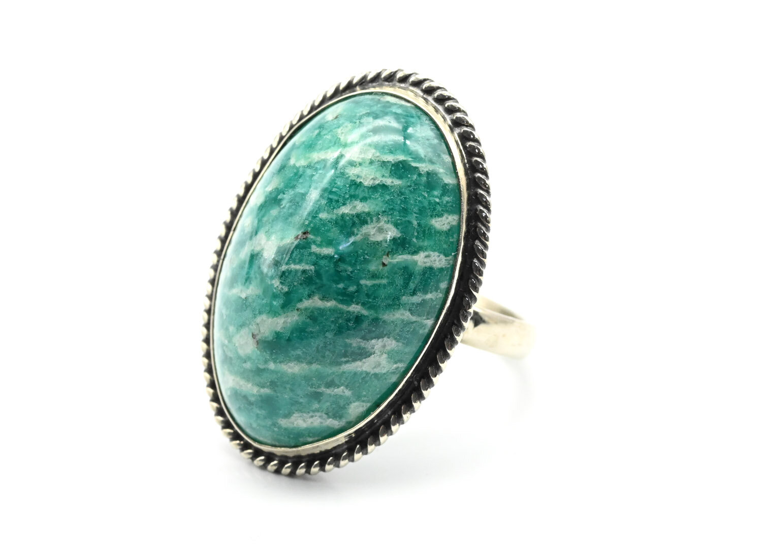 Кольцо, амазонит