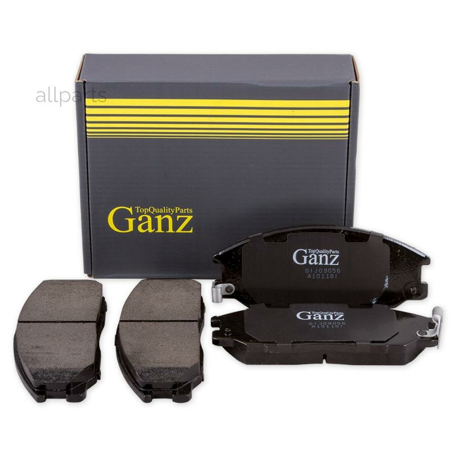 GANZ GIJ09056 Колодки тормозные передние для HYUNDAI TRAJET/SANTA FE GANZ GIJ09056