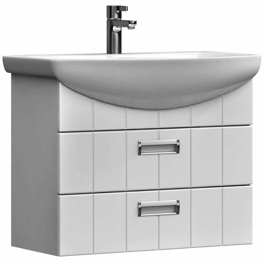 Тумба Vigo (Виго) Diana 2-70, tp. DIA. BAL.70.2Y подвесная, 2 ящ. (под раковину Балтика 70) белый