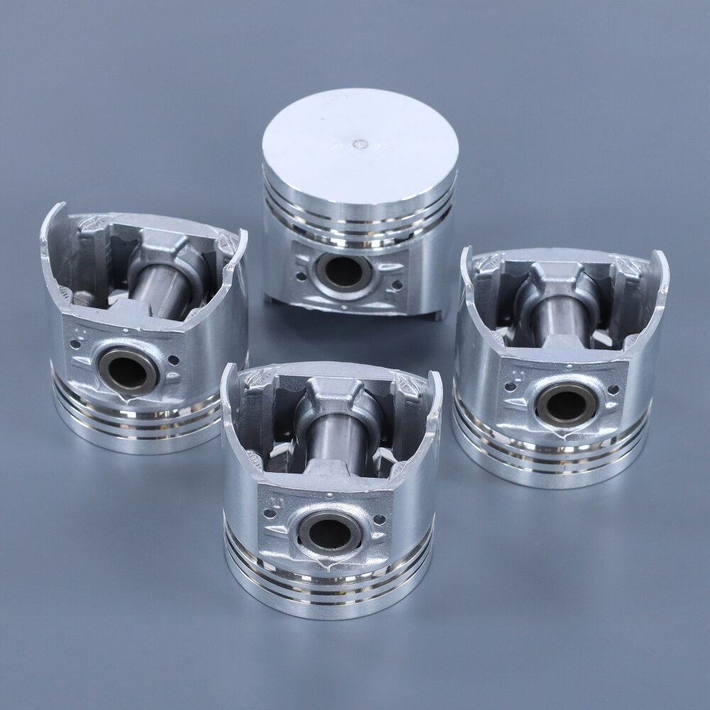 Комплект поршней 2101 (4 поршня + 4 пальца) рем. размер 76,8 Кл. A (дв. 2101, 2103)