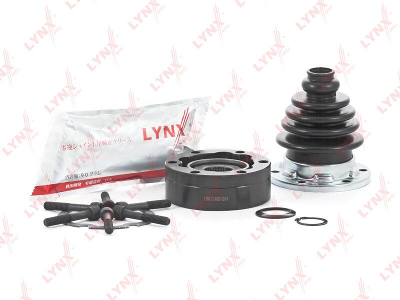 ШРУС внутренний LYNXauto CI-8008. Для: Audi, Ауди A4 1.8-2.8 95-00 / 80 2.0-2.8 92-94/A3 1.8-1.9TD 96> / 1.4T-3.2 03>, Skoda, Шкода, Fabia(Фабия) 1.6