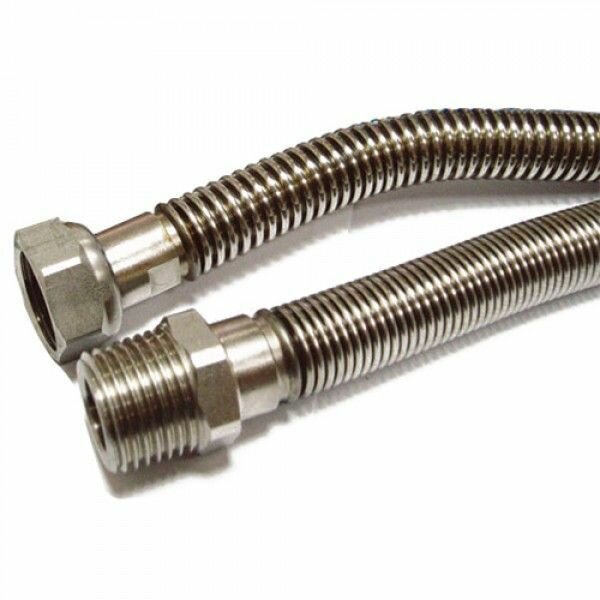 Подводка сильфон ГАЗ 1/2" 3,0м г/ш "WaterMark" WMG-300FM*1/2