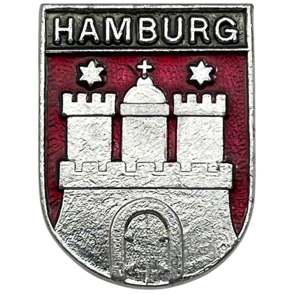 Знак "Hamburg (Гамбург). Гербы федеральных земель Германии" Россия 2001-2010 гг.