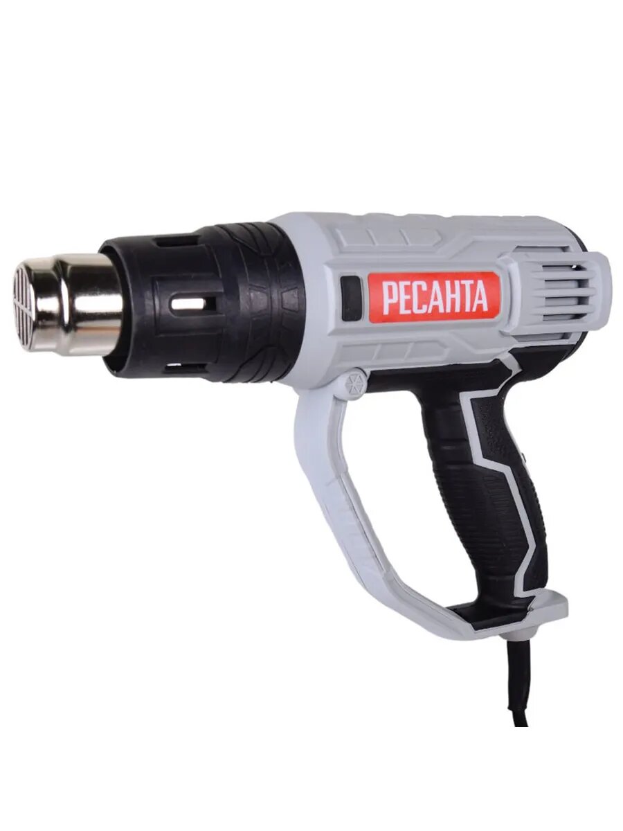 Фен технический сетевой, 2000 Вт, насадки 4 шт.