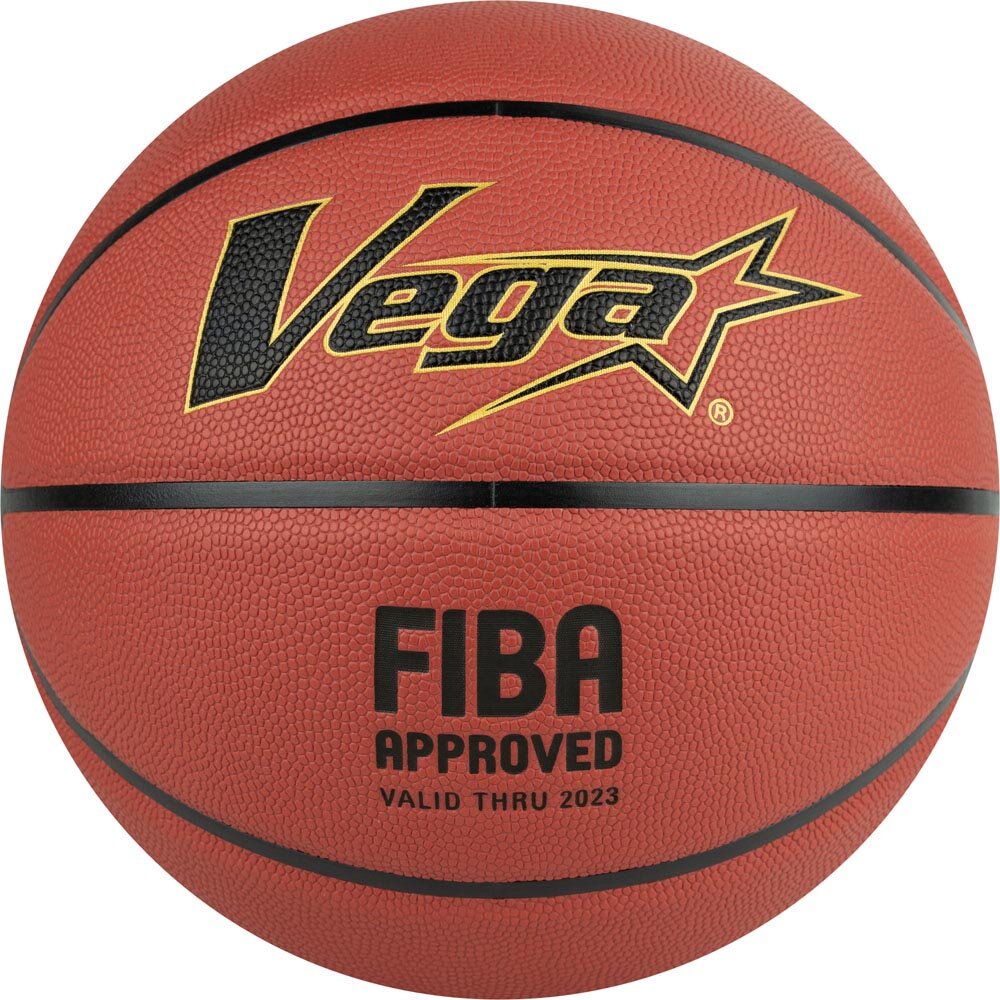 TORRES Мяч баскетбольный VEGA OBU-718, микрофибра, FIBA (размер 7)