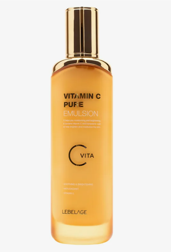 Эмульсия LEBELAGE для сияния кожи лица с витамином С и транексамовой кислотой, 120 мл