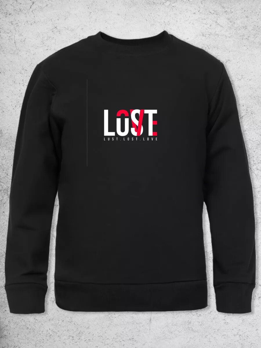 Свитшот надпись lovse