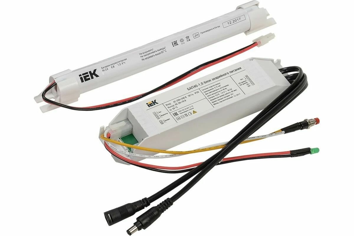 Блок аварийного питания БАП40-1.0 для LED IEK LLVPOD-EPK-40-1H