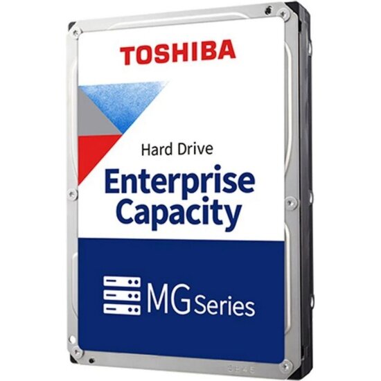Жесткий диск 3.5" Toshiba Enterprise Capacity 12.0Tb SATA 6 Gbit/s, 512 Mb, 7200 rpm. HeliumCMR. SIE MG09ACA12TE
