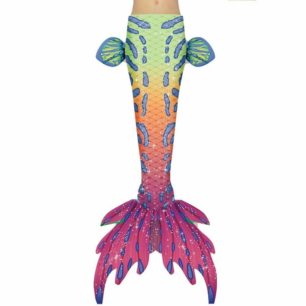 Моноласта хвост русалки для девочки, E30,2в1