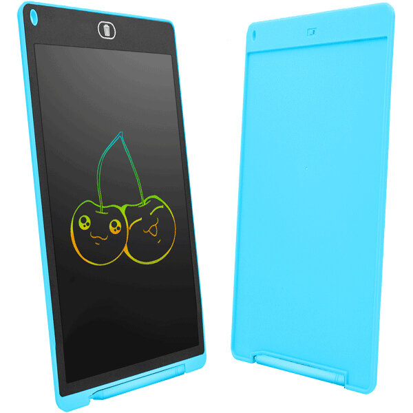 Планшет для рисования графический 19*29 см со стилусом, голубой, LCD экран