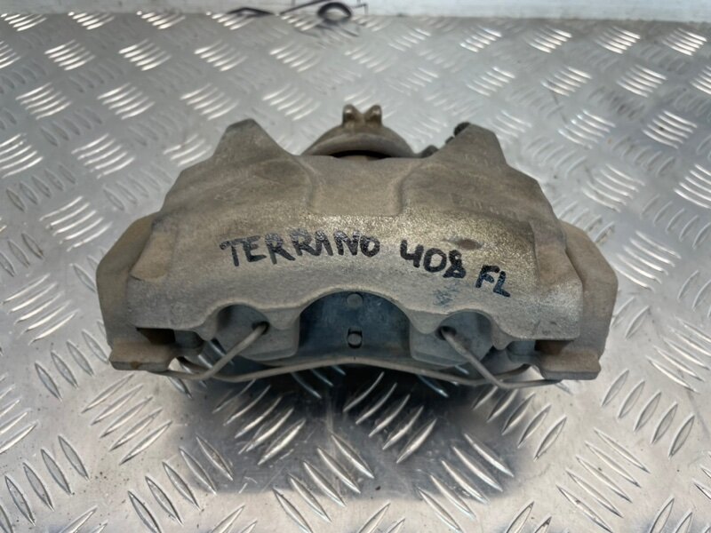 Б/У суппорт тормозной Nissan Terrano 2017 D10 F4RE410 Перед. Лев. 44800 NISSAN арт. 4101100Q1F