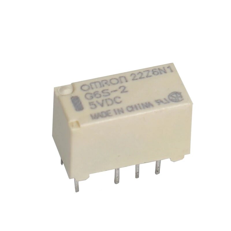 Мини-реле G6S-2 5В 12В 24В 5PCS, 5V