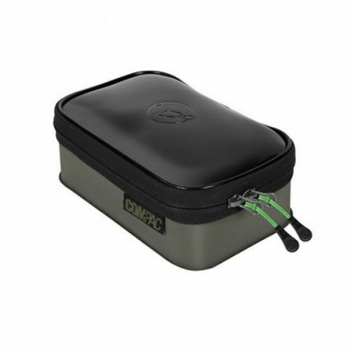 Рыболовная коробка Korda Compac, ПВХ, 200 мм x 130 мм x 60 мм, черно-серая