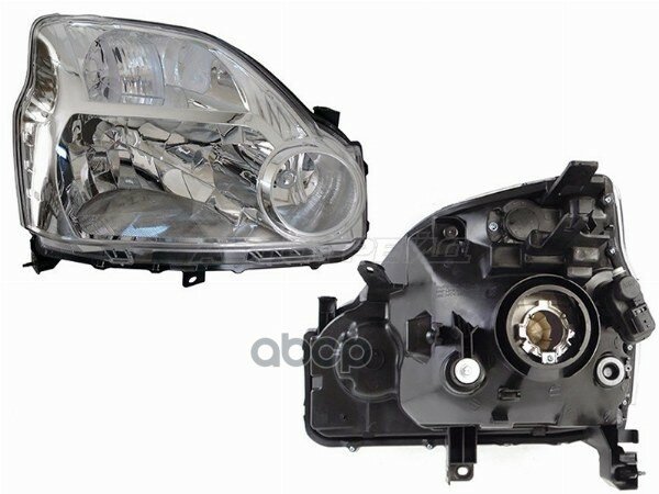Фара Nissan X-Trail 07-11 (Справа/ Галоген/ С электрокорректором) Sat арт. ST-215-11C1R