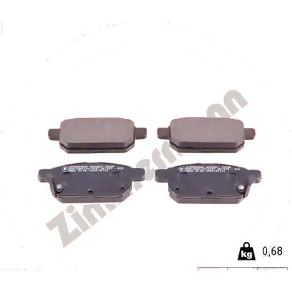 ZIMMERMANN 25258.145.1 колодки зад suz Swift (Свифт) IV 1.2 / 1.3ddis 10-