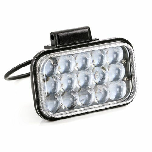 Фара раб. света 4D EPISTAR прямоуг. 45Вт/15LED (дальний/ближний), 10-30V, 160х100х75мм TM Nord YADA Nord YADA 907381