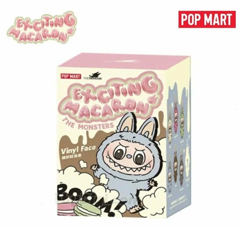Набор 6 шт LABUBU THE MONSTERS Exciting macaron Series, Original Pop Mart