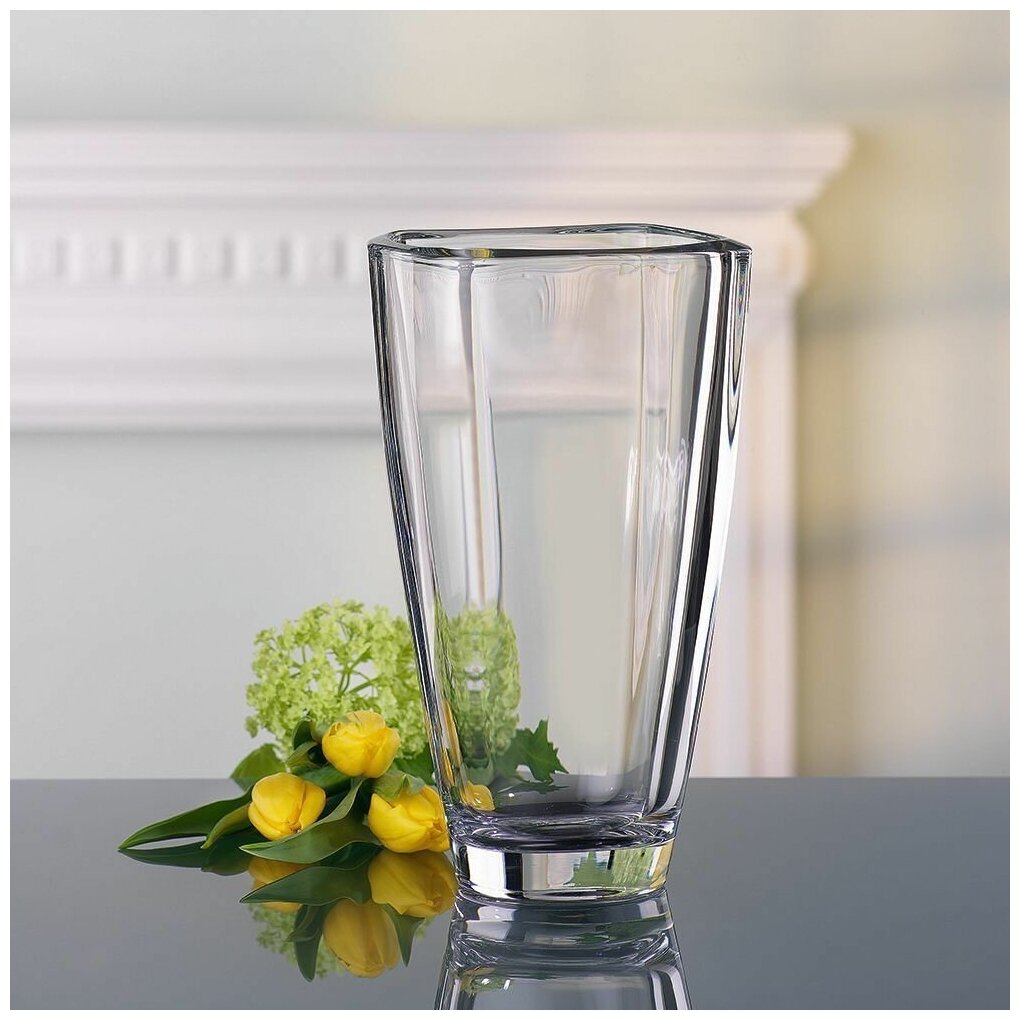 Ваза Nachtmann Carre, 25 см, хрустальная