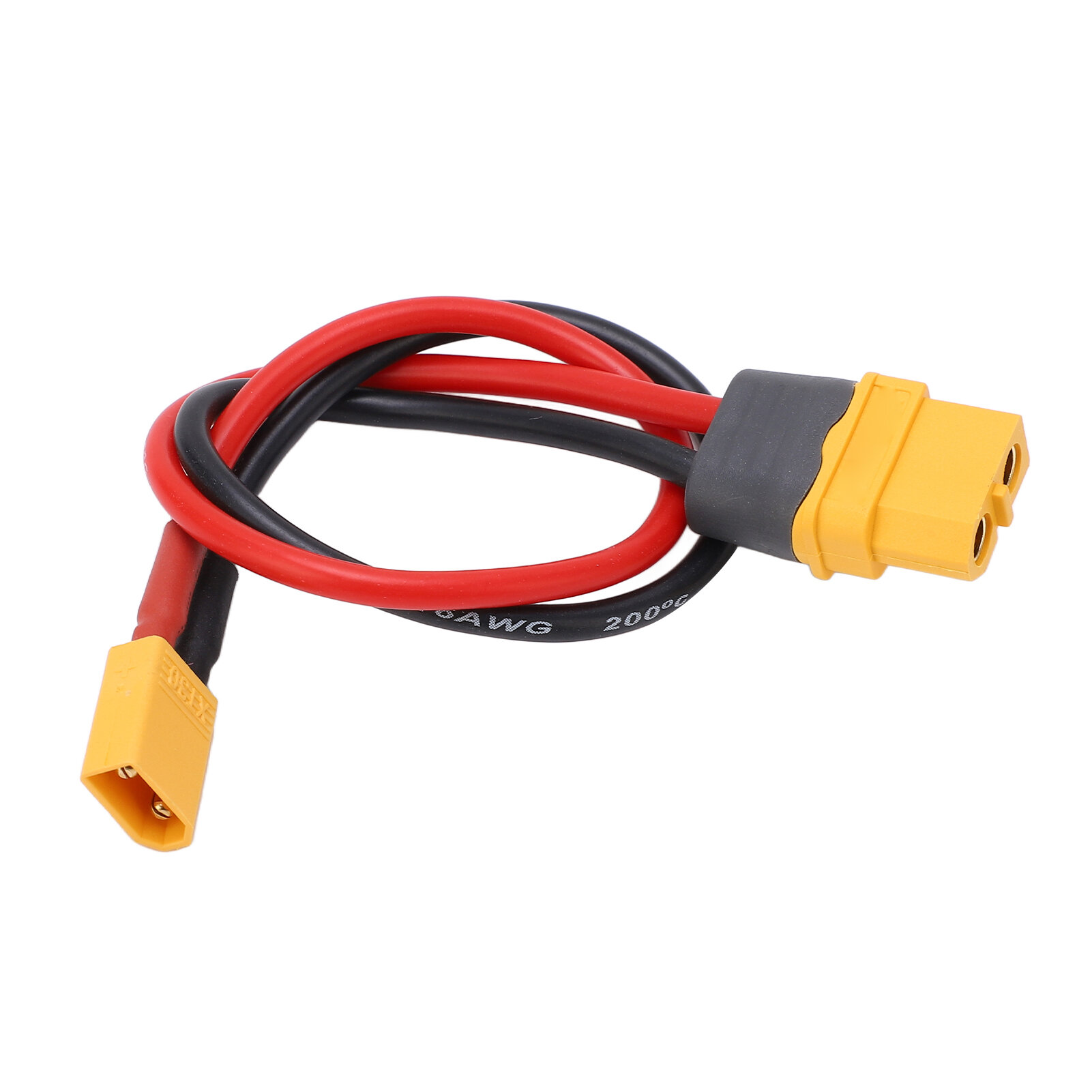 Переходной кабель XT60 мама папа XT30 с силиконовым проводом 16AWG для RC 23,5 см