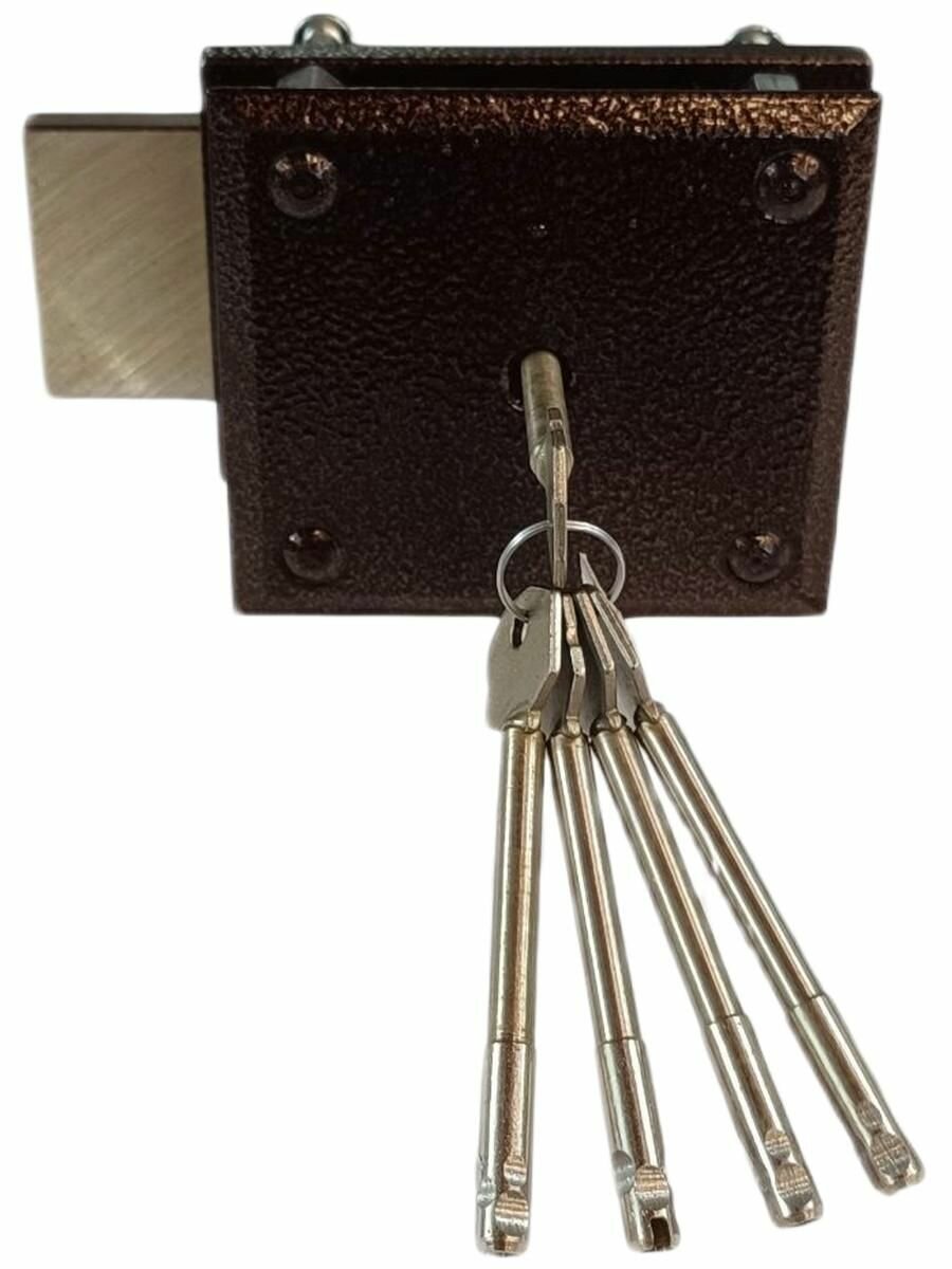 Замок Накладной ЗН Барьер-3Р 5кл (80мм)