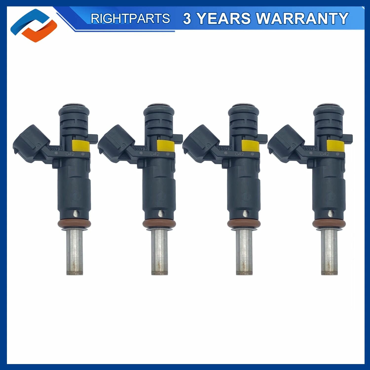 4 шт. топливные форсунки для Citroen C3 C4 Peugeot 208 308 5008 1,6 VTi V752817680-07 V75281768007 Темно-зеленый