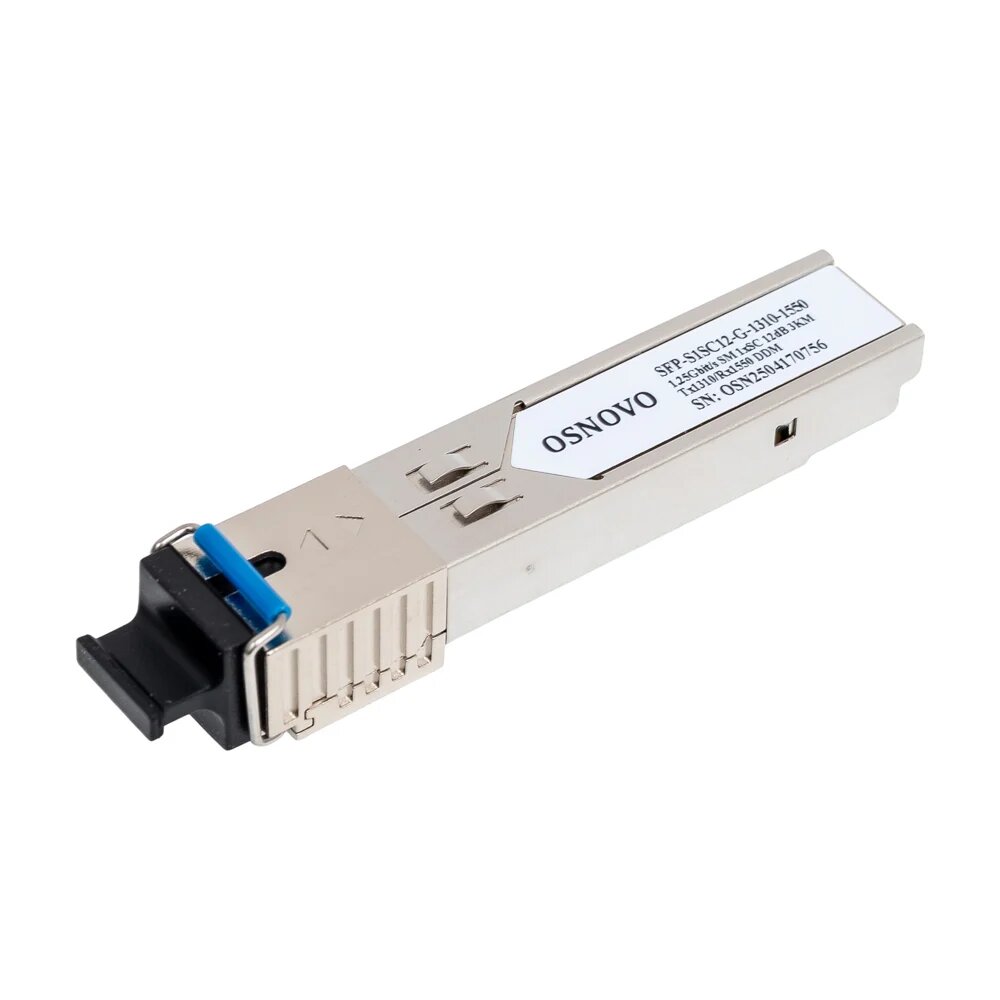 Оптический SFP модуль OSNOVO SFP-S1SC12-G-1310-1550 sct1198
