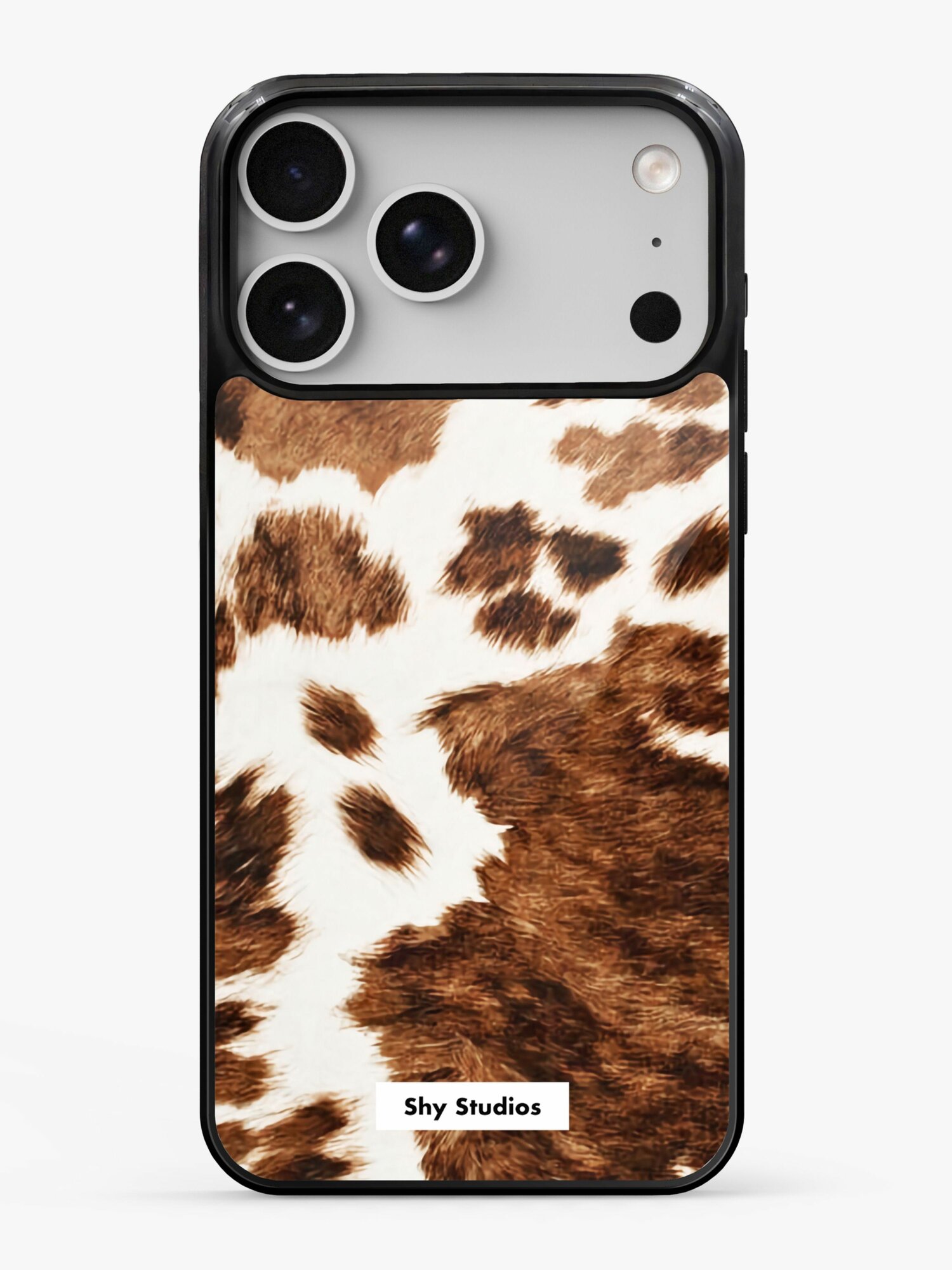 Чехол на iPhone 17 Pro Max от Shy Studios - Cow Ayrshire