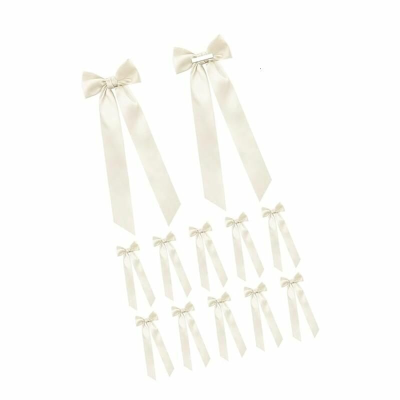 12 штук, бант из самоклеящейся подарочной свадебной ленты с бантом, лента-шампанское