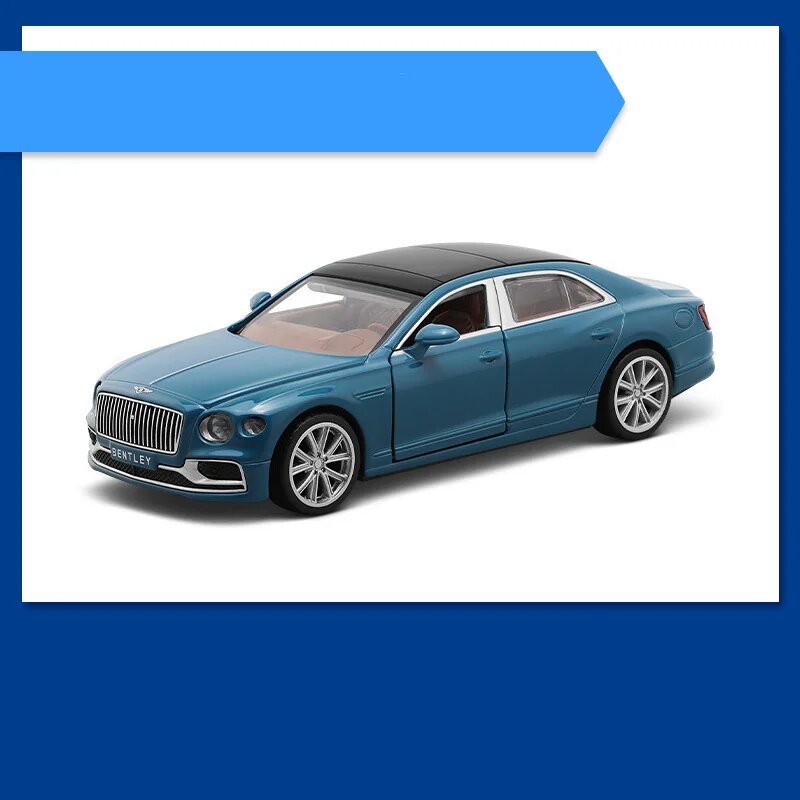 Металлическая модель Bentley Flying Spur 1:38, Blue no charge
