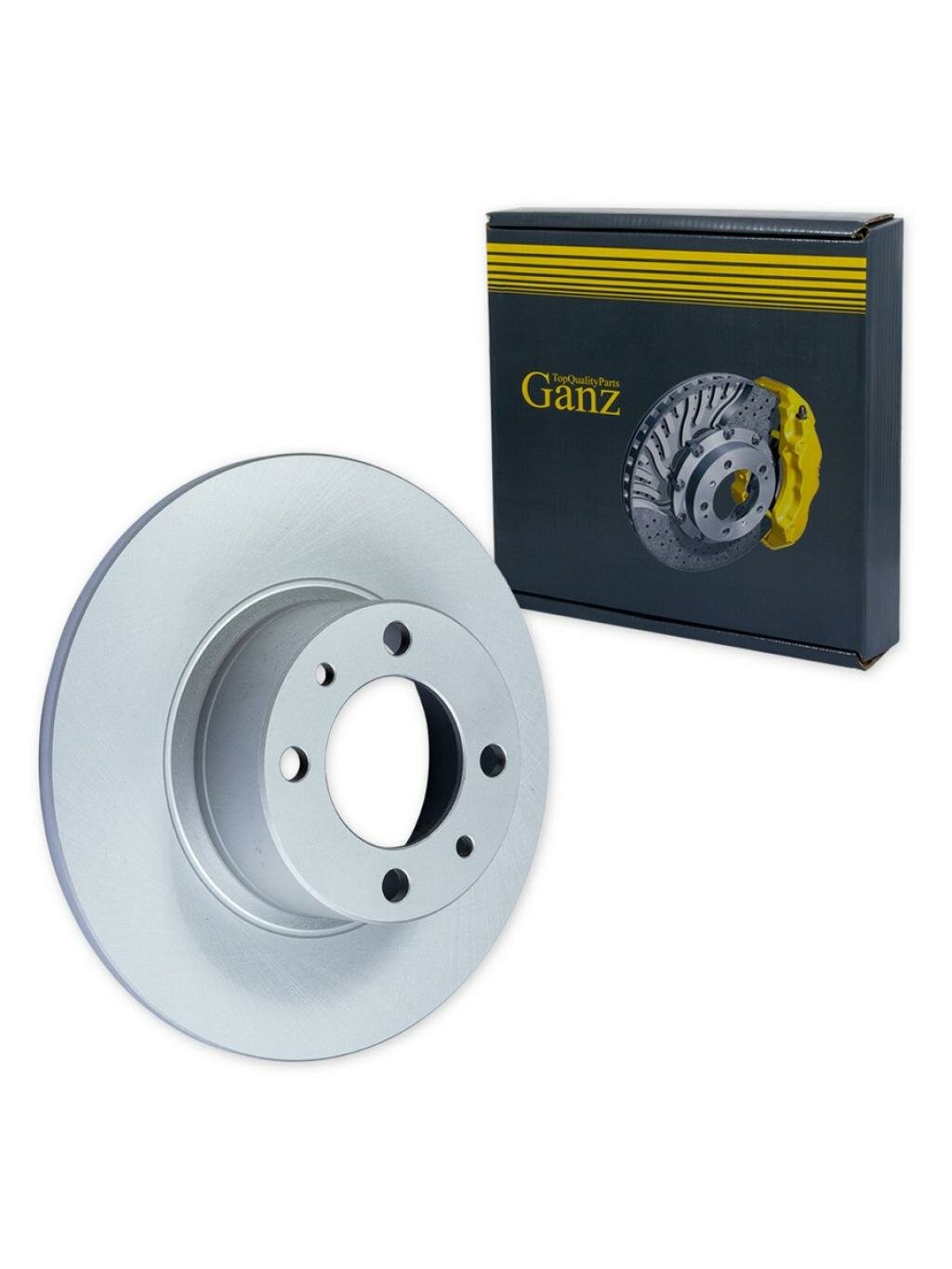 Диск тормозной передний GANZ GIJ10119 Ваз 2101-07 с покрытием