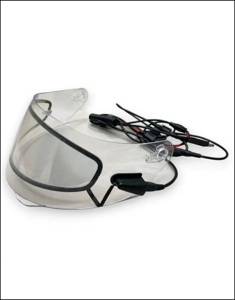 Чехол для шлема L для подогрева визора, белый, для интегральных шлемов