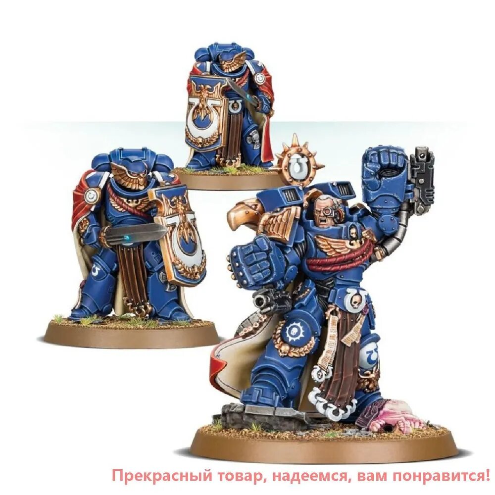 Фигурка для моделирования Warhammer 40,000 Space Marines Primaris Company Champion miniature