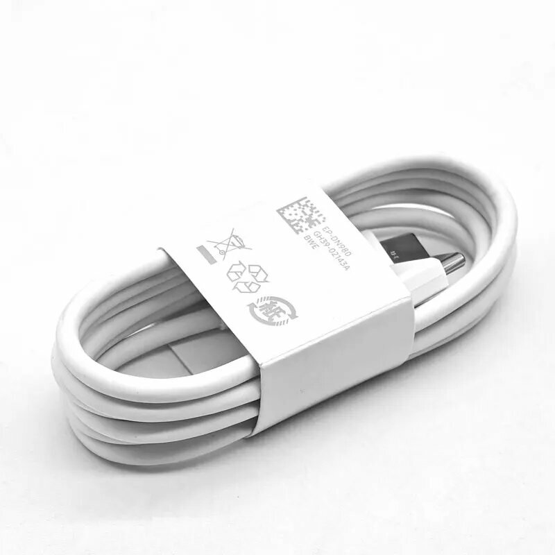 Кабель USB-C для Samsung, White-Cable Only