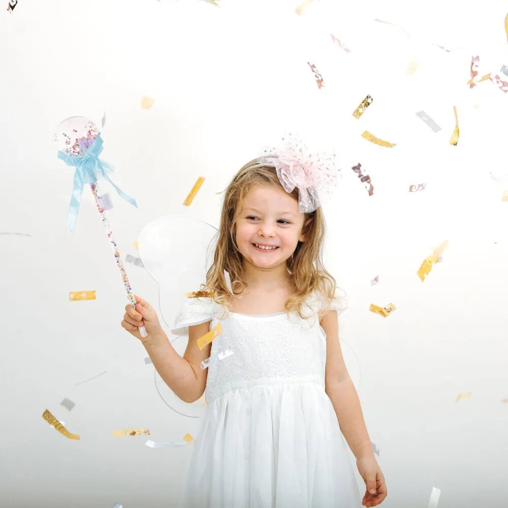 Пластиковые Шарики Для Декора 4 Штуки Разноцветных Светящихся Бобо