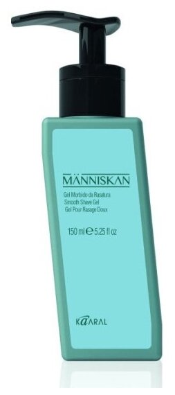 Гель для гладкого бритья Kaaral Manniskan, 150 мл