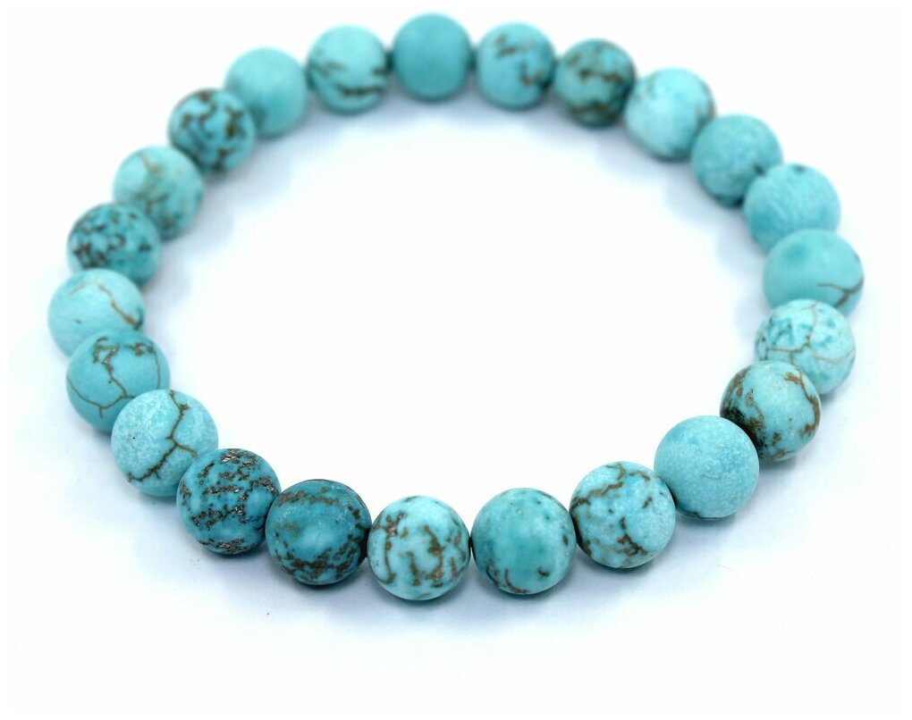 Браслет-нить, бирюза