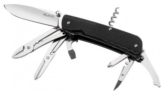 Нож складной Ruike LD41-B, чёрный