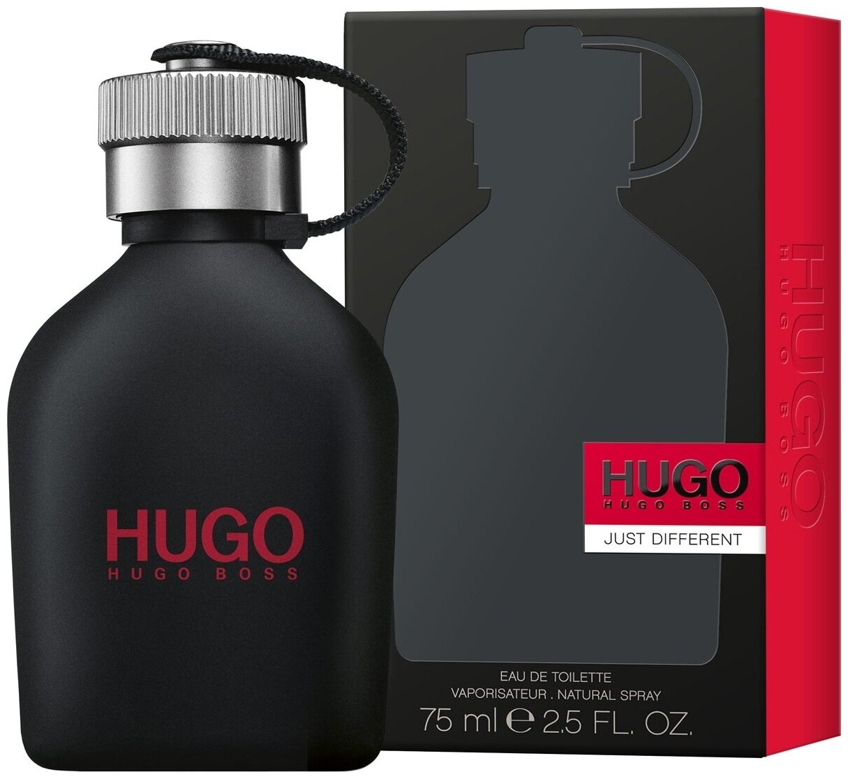 Туалетная вода HUGO BOSS " Hugo Just Different " — для мужчин, 75 мл