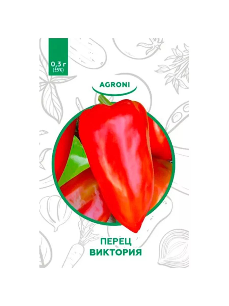 Перец Agroni Виктория 0,30г, XS