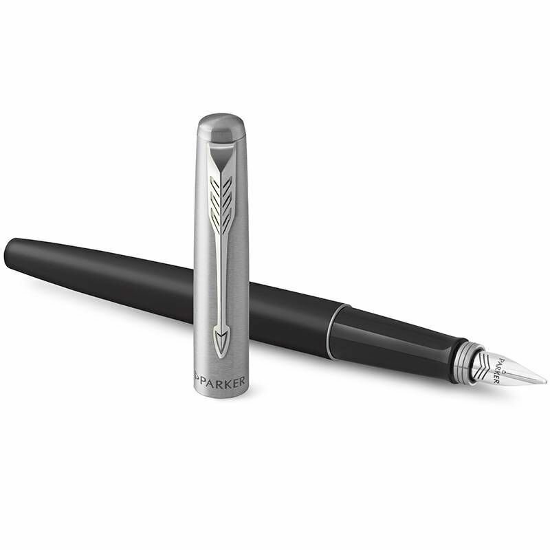 Parker Jotter Original - Black Chrome CT, перьевая ручка, M, подар. кор. 2096894